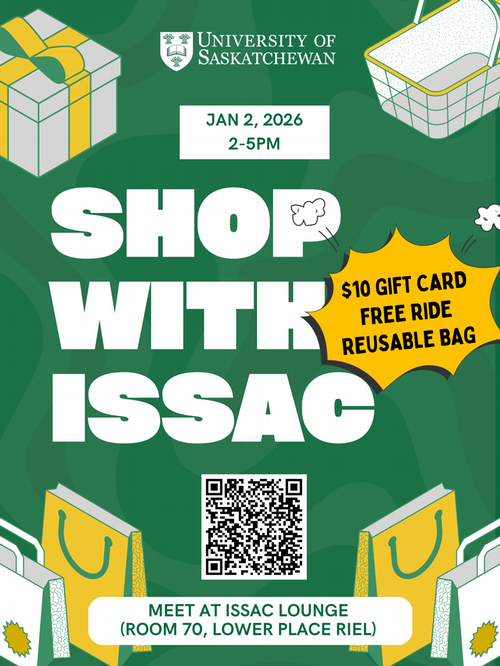 Shop with ISSAC - Students | University of Saskatchewan
